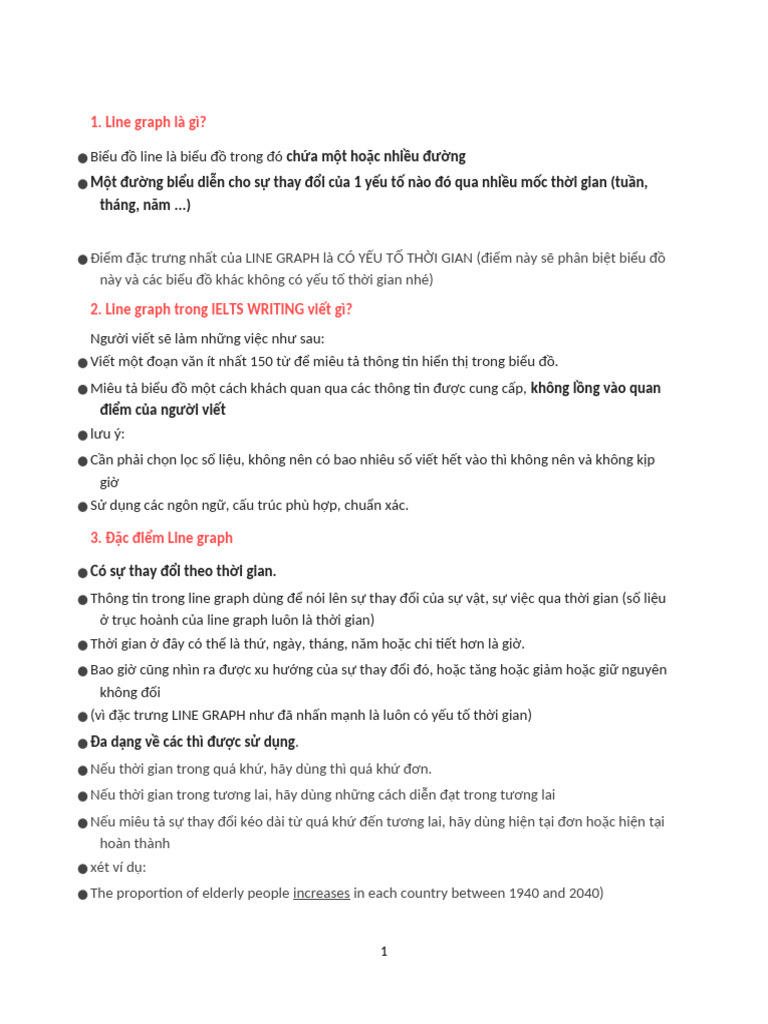 Line Chart Instructions | PDF