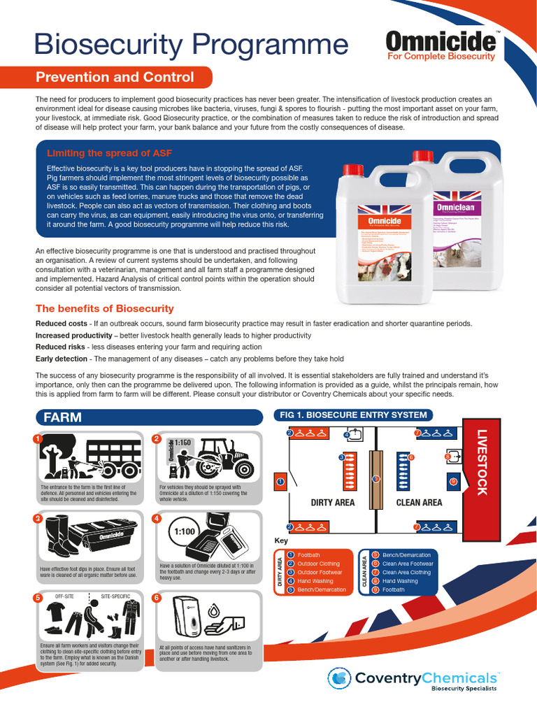 Omnicide_Biosecurity | PDF | Risk | Disinfectant