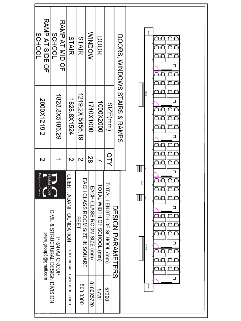 Detail Layout of School | PDF