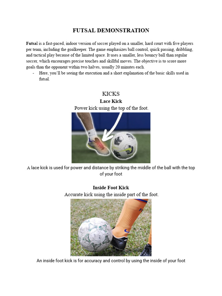 Pe Demonstration (4) | PDF | Football Codes | Sports