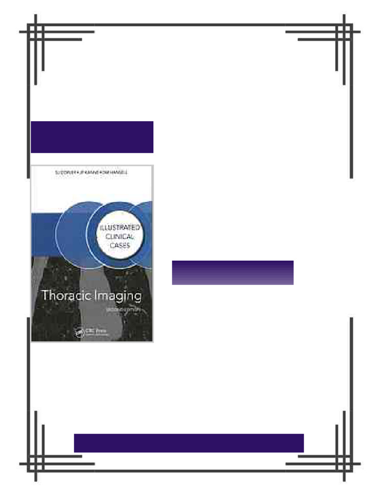 Thoracic Imaging 2nd Edition Copley ebook multi-chapter digital release ...