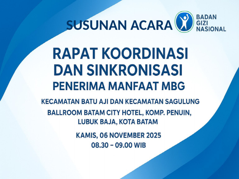 Background Susunan Acara MBG | PDF