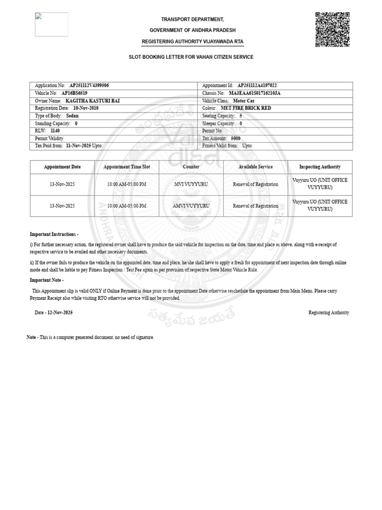 Ap16bs6519 Apl | PDF | Transport | Vehicles