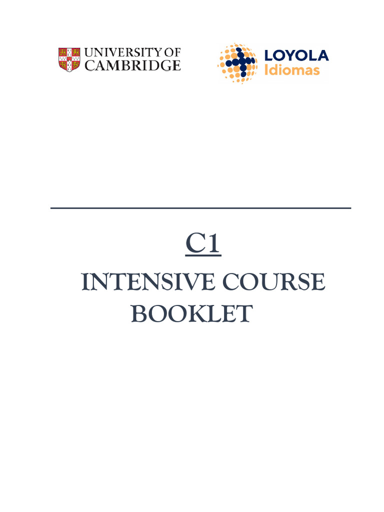 Objective Advanced Course Booklet | PDF