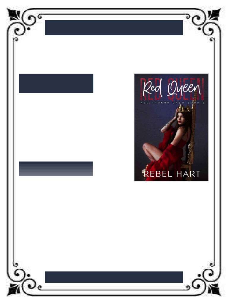 Red Queen Red Thorns Crew 3 1st Edition Rebel Hart eBook unrestricted ...