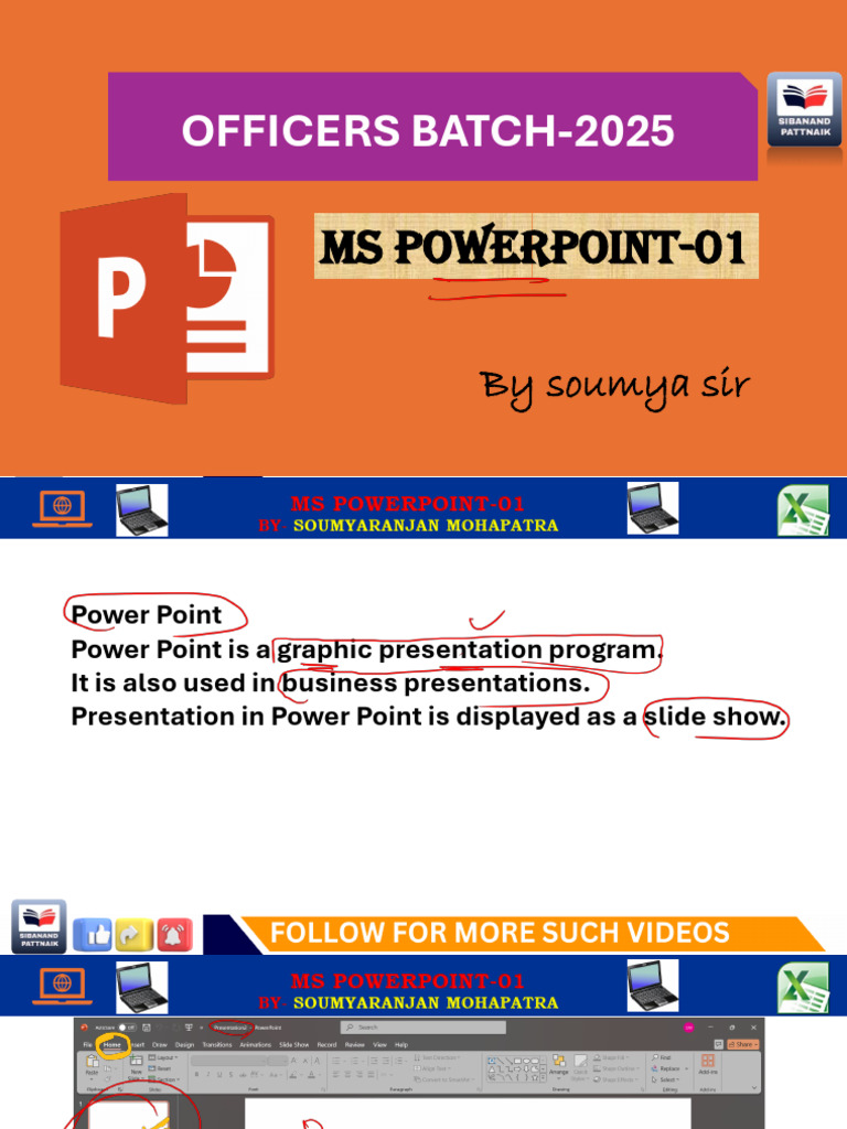 MS PowerPoint Overview and Features | PDF | Microsoft Power Point ...