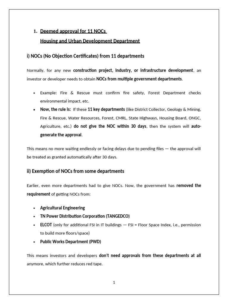 Deregulation Development in Tamil Nadu | PDF | Safety | License