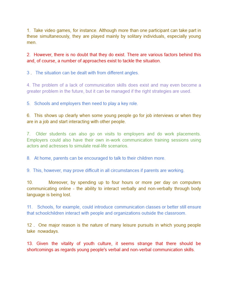 Prob Sol Sentences-2 | PDF