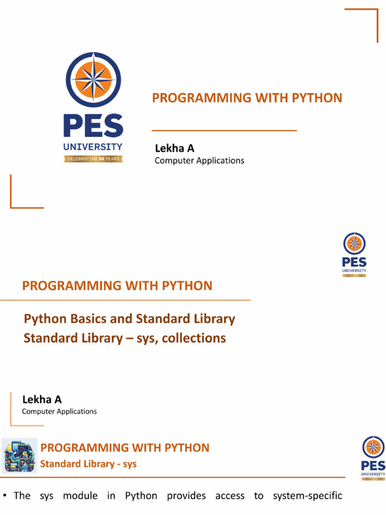 PYTHON UNIT 1 MOD 6 | PDF