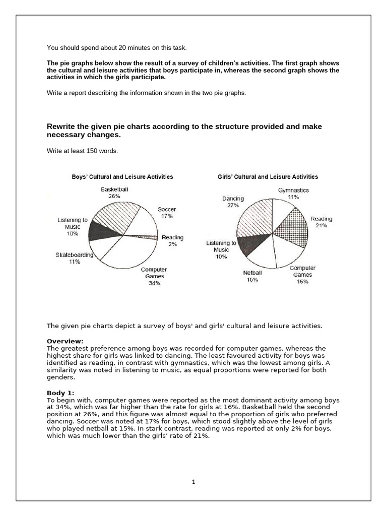 2 Pie Chart Sample | PDF