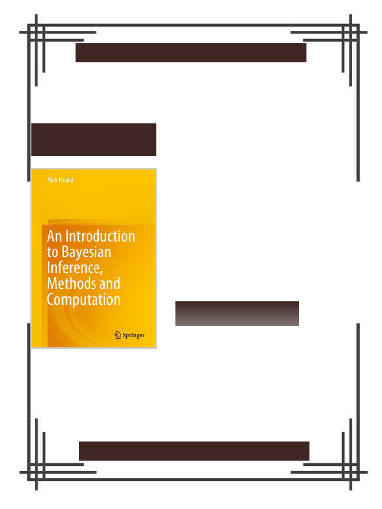 An Introduction to Bayesian Inference, Methods and Computation Nick ...