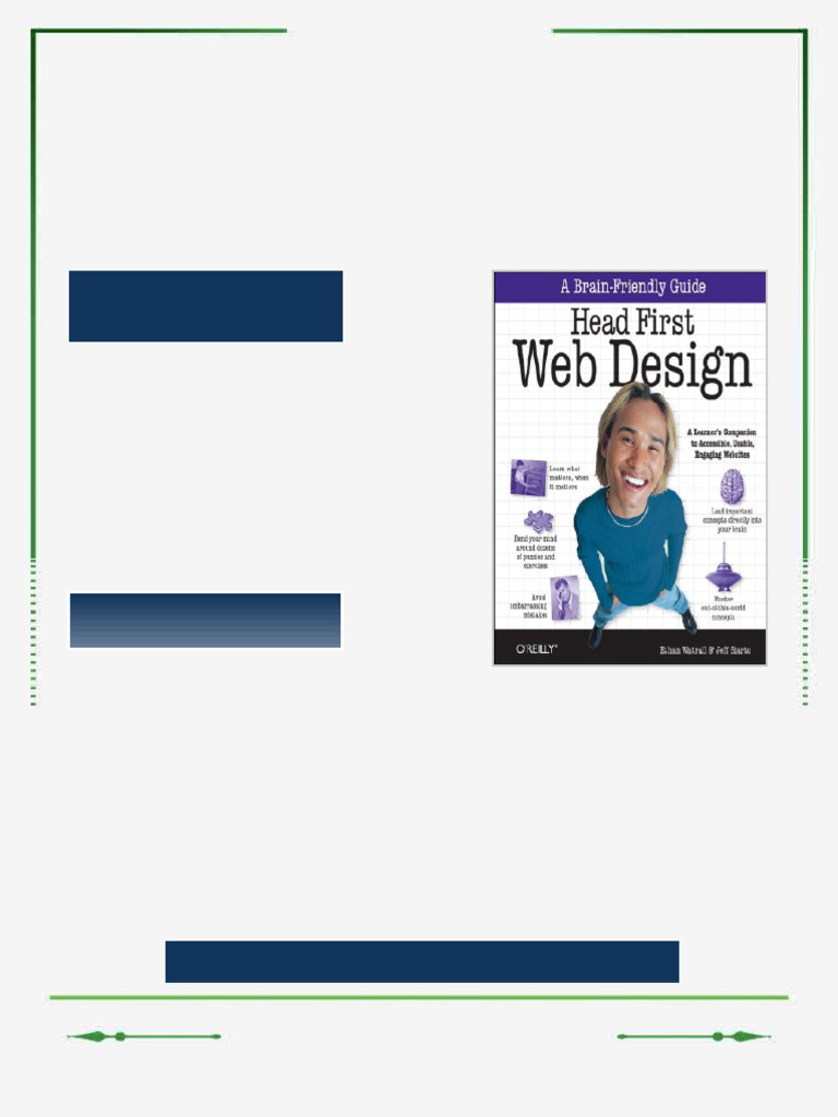 Head First Web Design 1st ed Edition Ethan Watrall ebook ultra-clear pdf | PDF | Books | Zoology