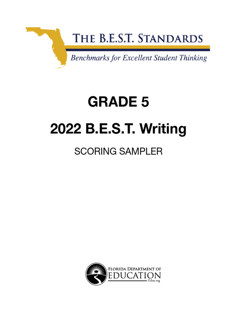 5th Writing BEST Sampler | PDF | Predation | Prairie