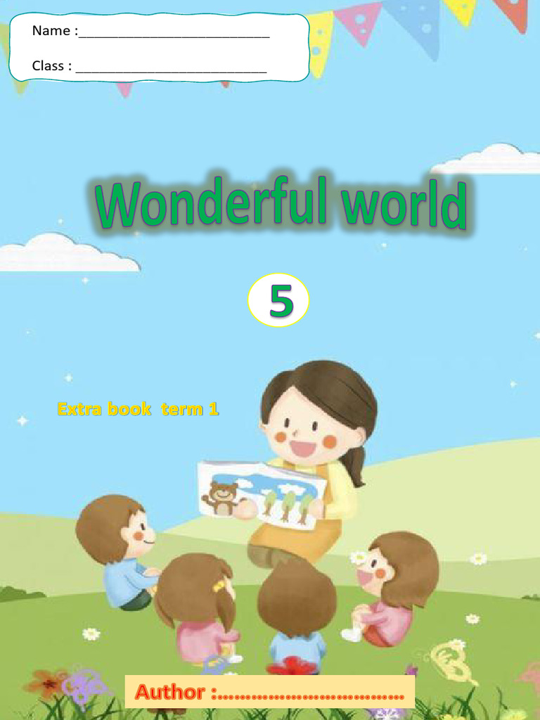 Hk1 Bai Tap Bo Tro Wonderful World 5 Co Nghe | PDF