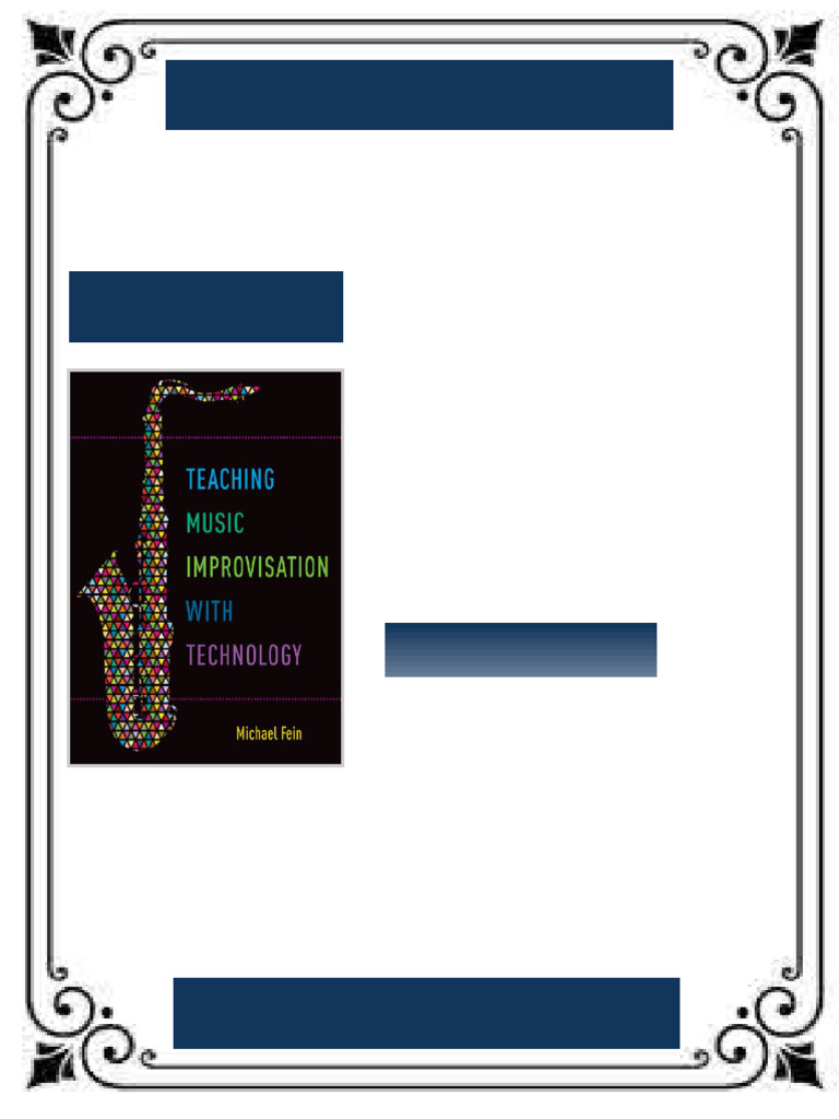 Teaching Music Improvisation with Technology Michael Fein eBook ...