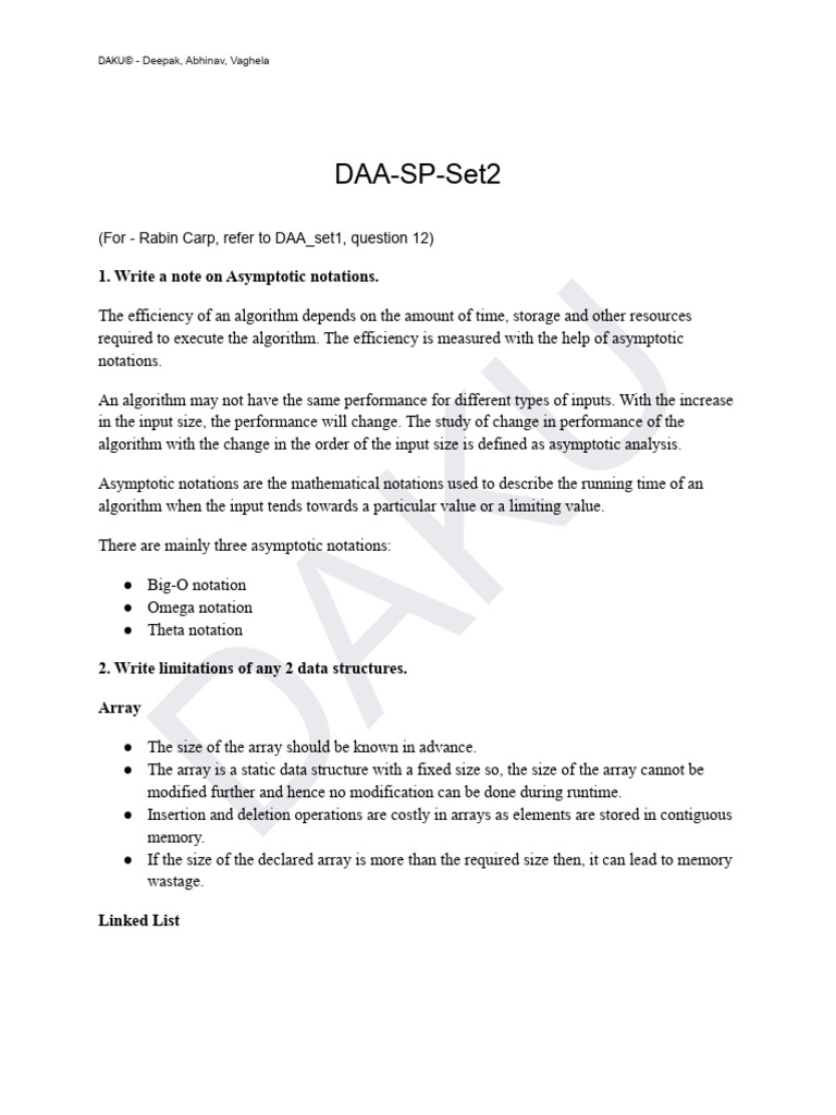 DAA_SP_2 | PDF | Vertex (Graph Theory) | Graph Theory