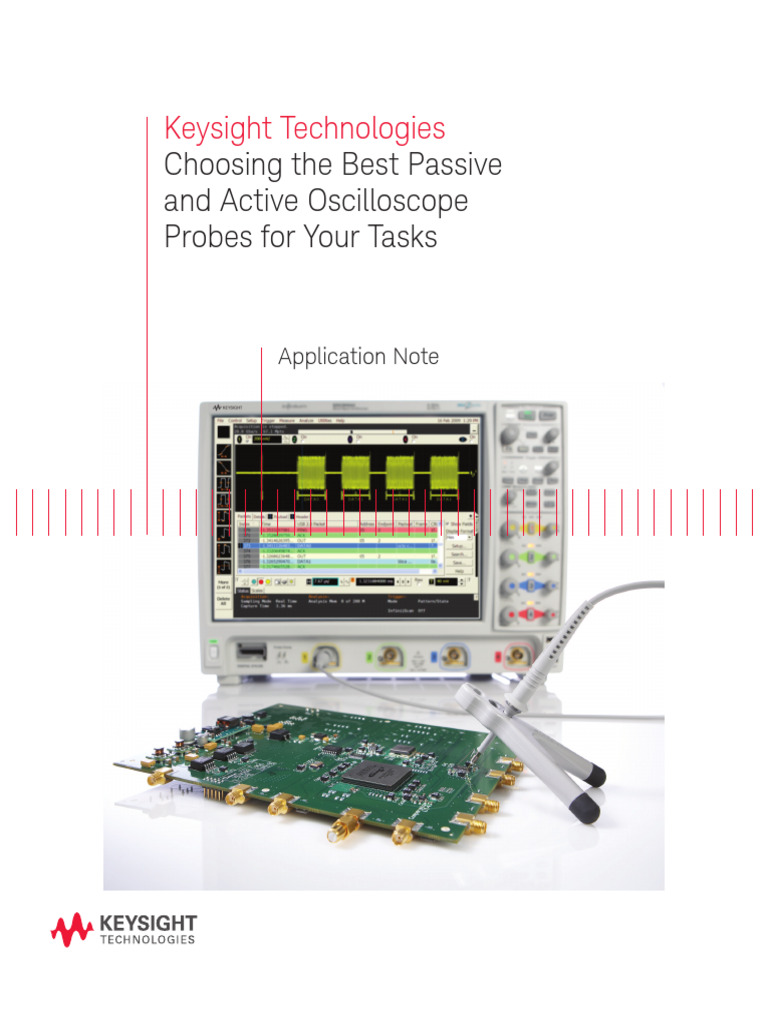Best Passive & Active Oscilloscope Probes | PDF | Physical Quantities ...
