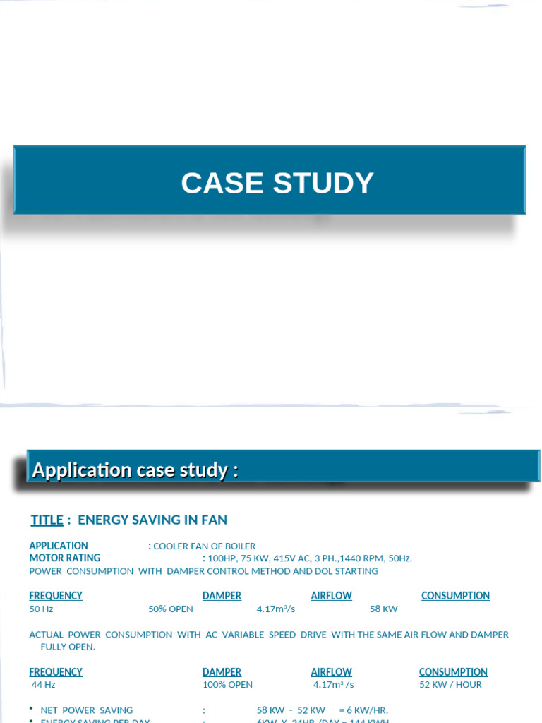 Application Case Study | PDF | Electrical Engineering | Electricity