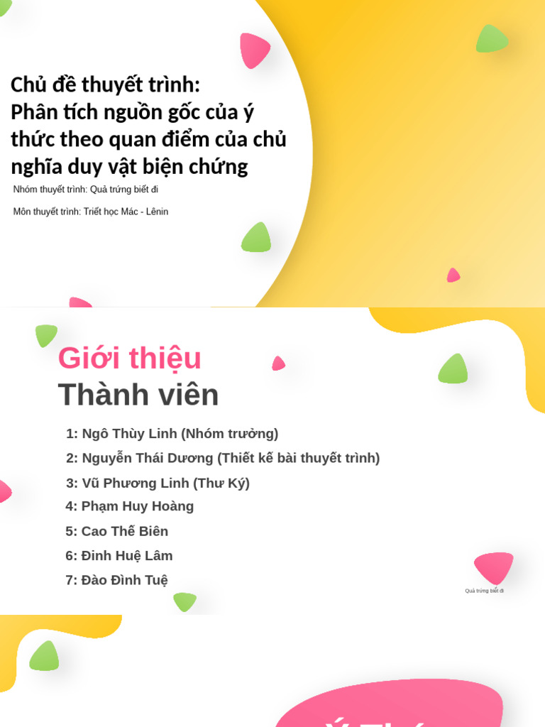 Bài-thuyết-trình-môn-triết-học-mác-lênin-Nhóm-quả-trứng-biết-đi | PDF