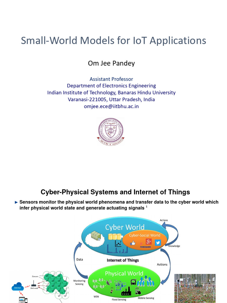Small-World Models for IoT Networks | PDF | Wireless Sensor Network ...