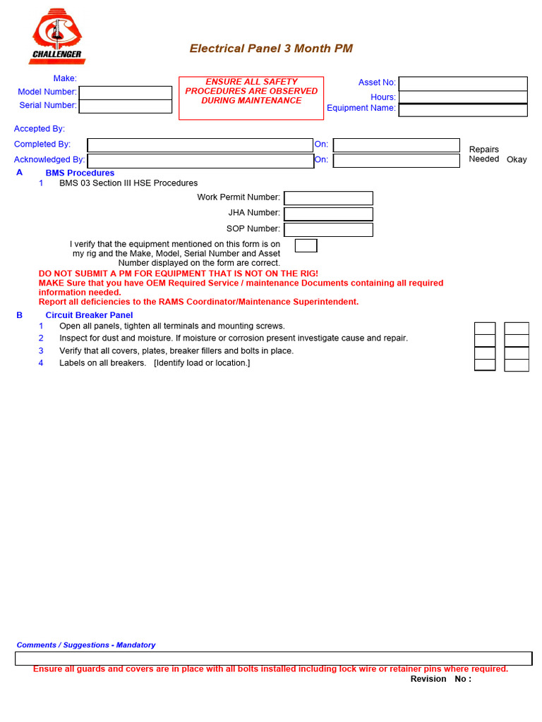 Elect. Panel 3 Month | PDF