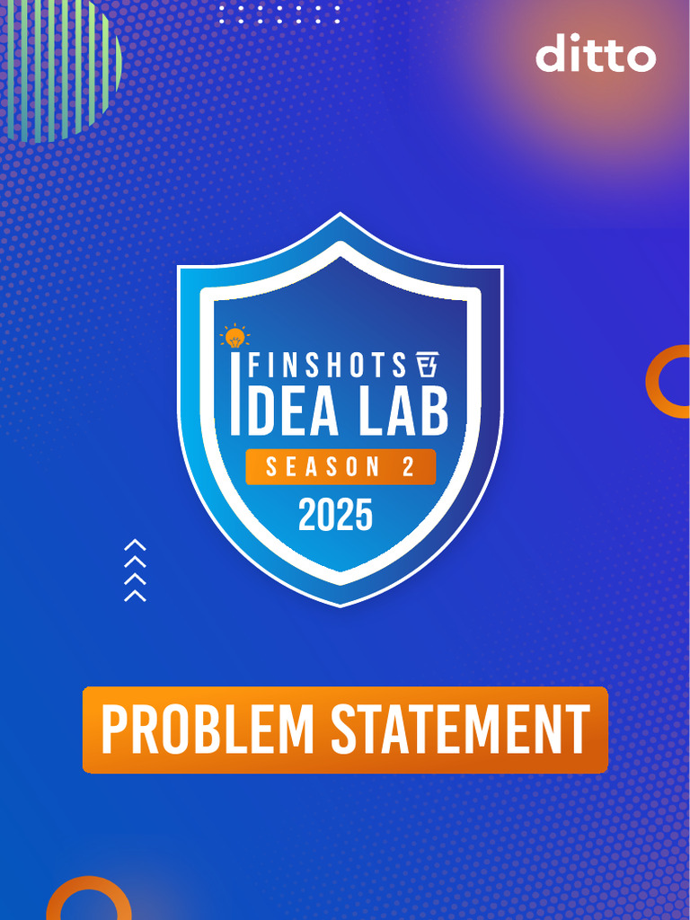 6937bd576fa89 Idea Lab S2 Problem Statement 2 | PDF | Insurance | Business
