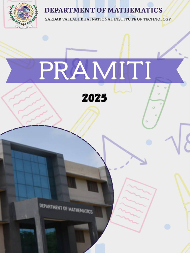 Pramiti 2025 (v2)-Compressed | PDF | Mathematical Analysis | Artificial ...