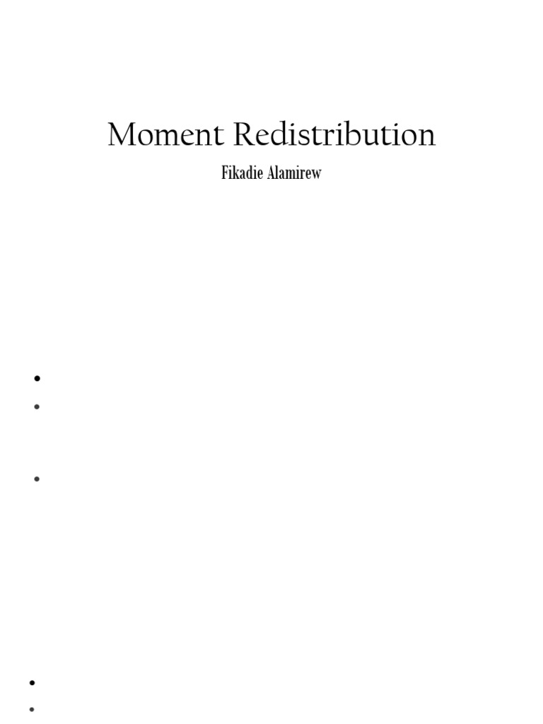 Ch-1 Redistribution (4) | PDF | Bending | Beam (Structure)