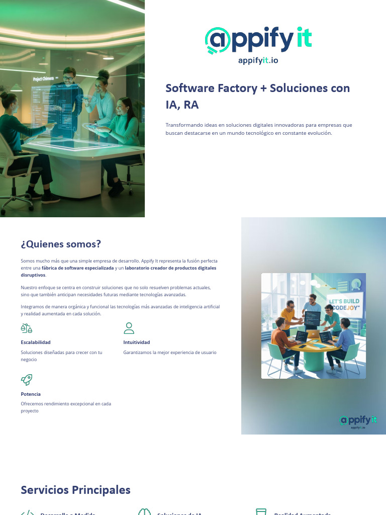 Software Factory Soluciones Con IA RA | PDF | Inteligencia artificial ...