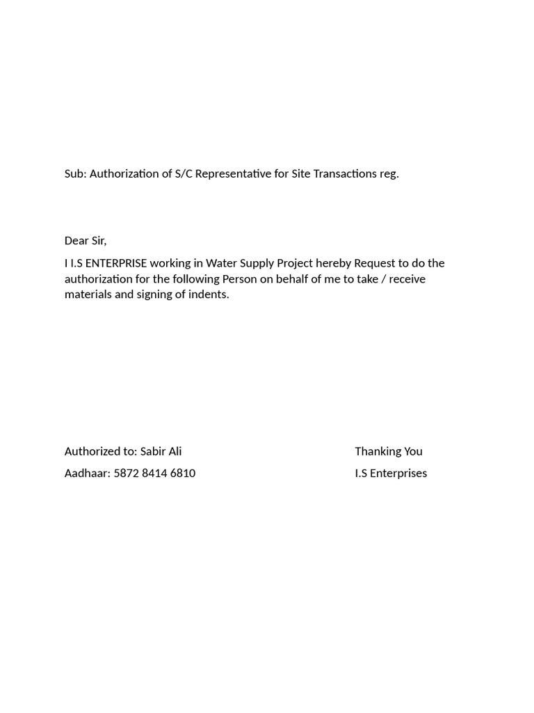 Authorize | PDF