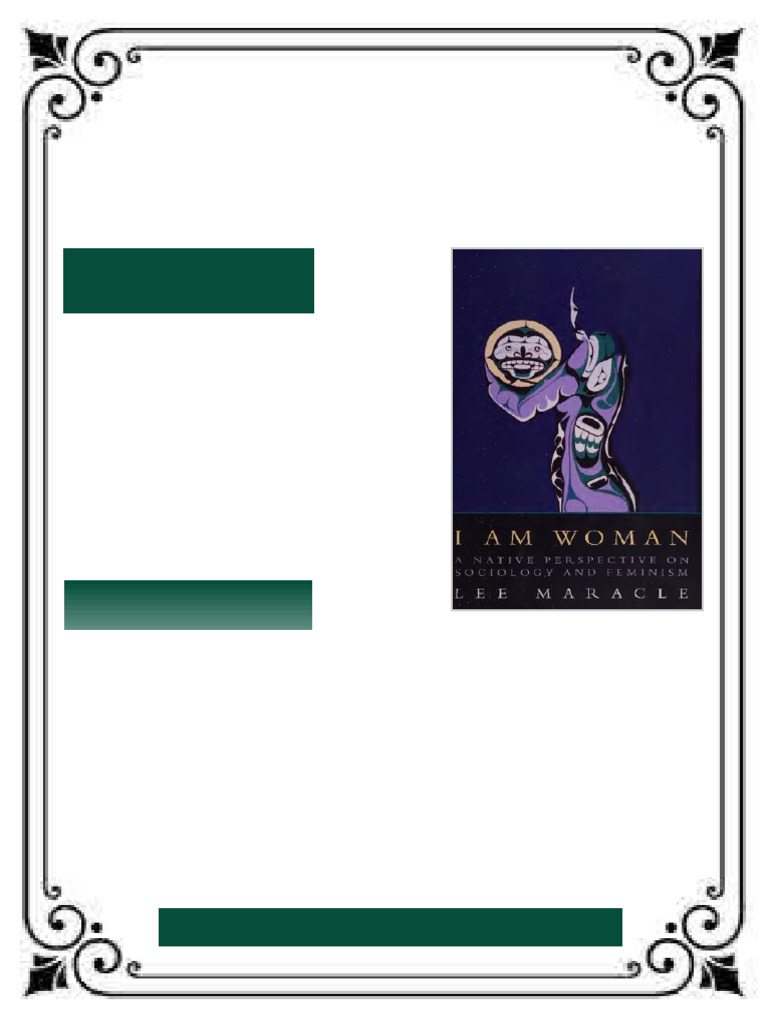 I am Woman Native Perspective of Sociology and Feminism 2nd ed. Edition ...