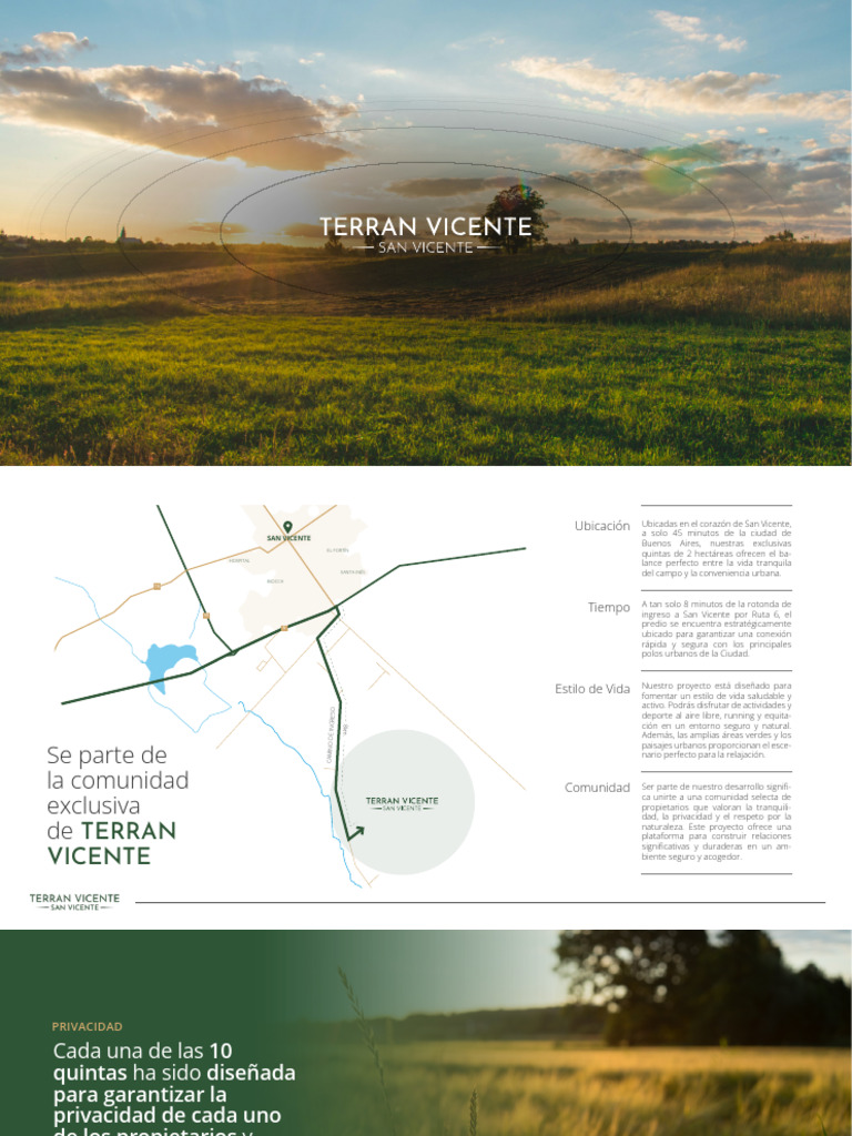 Terran Vicente Brochure | PDF