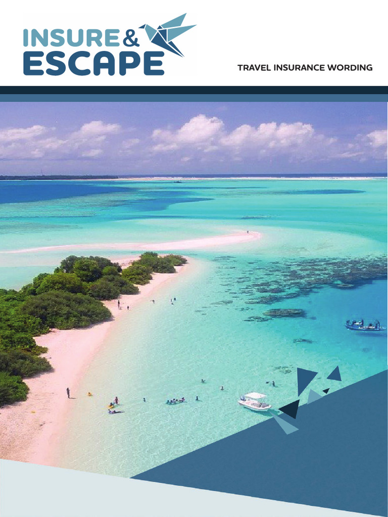 Policy Wording Travel Insurance | PDF | Mental Disorder | Insurance