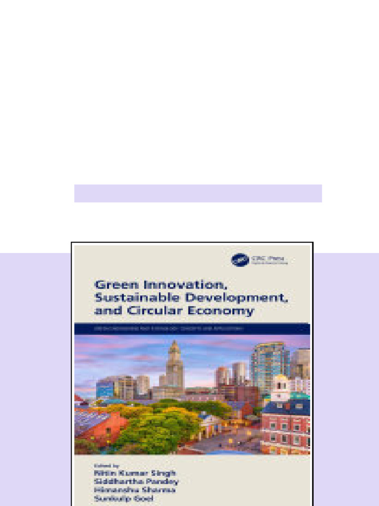 (Ebook) Green Innovation, Sustainable Development, and Circular Economy ...