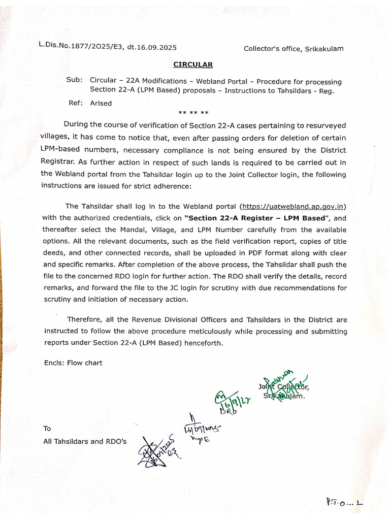 22A Circular Instructions | PDF