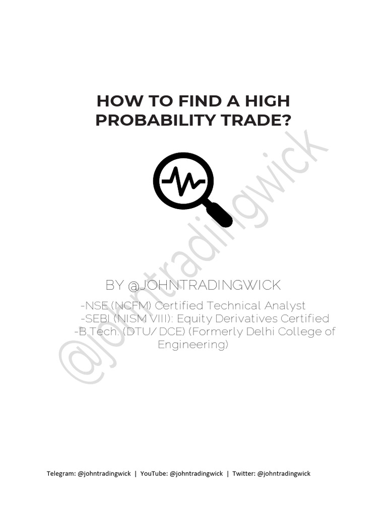 High Probability Trade Strategies Guide | PDF | Technical Analysis