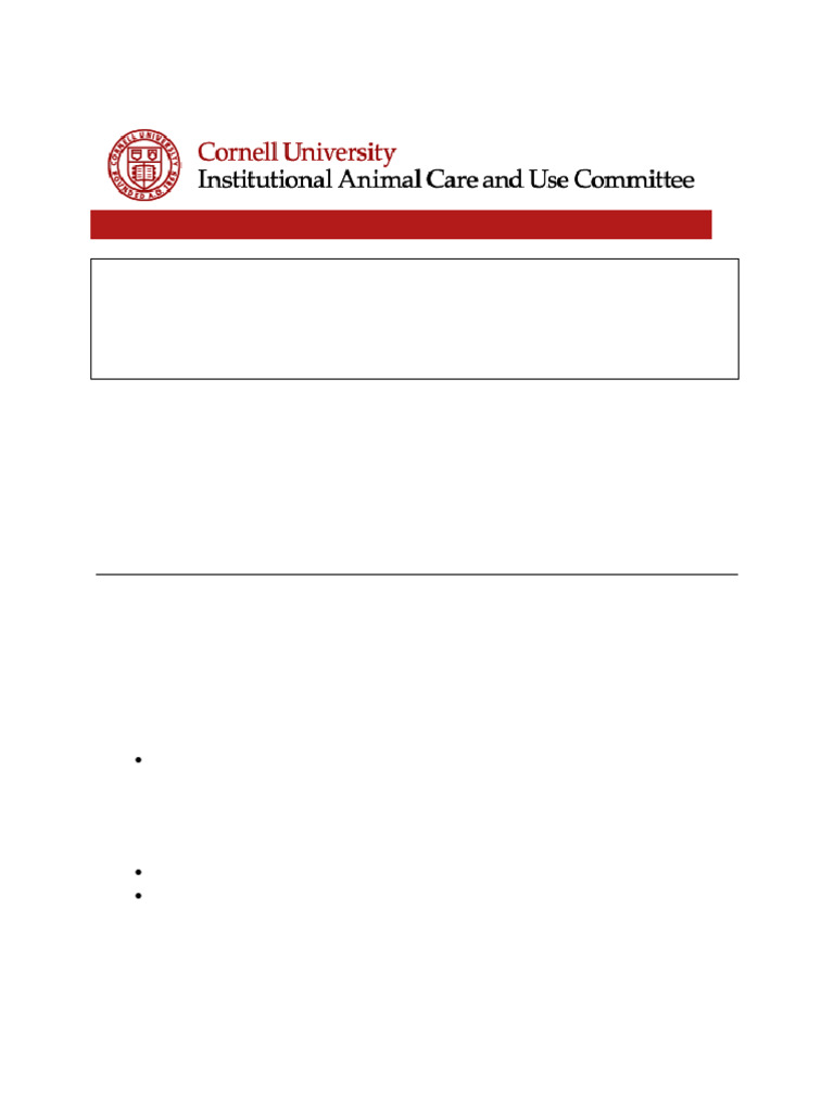 Cornell Protocols | PDF | Anesthesia | Monitoring (Medicine)