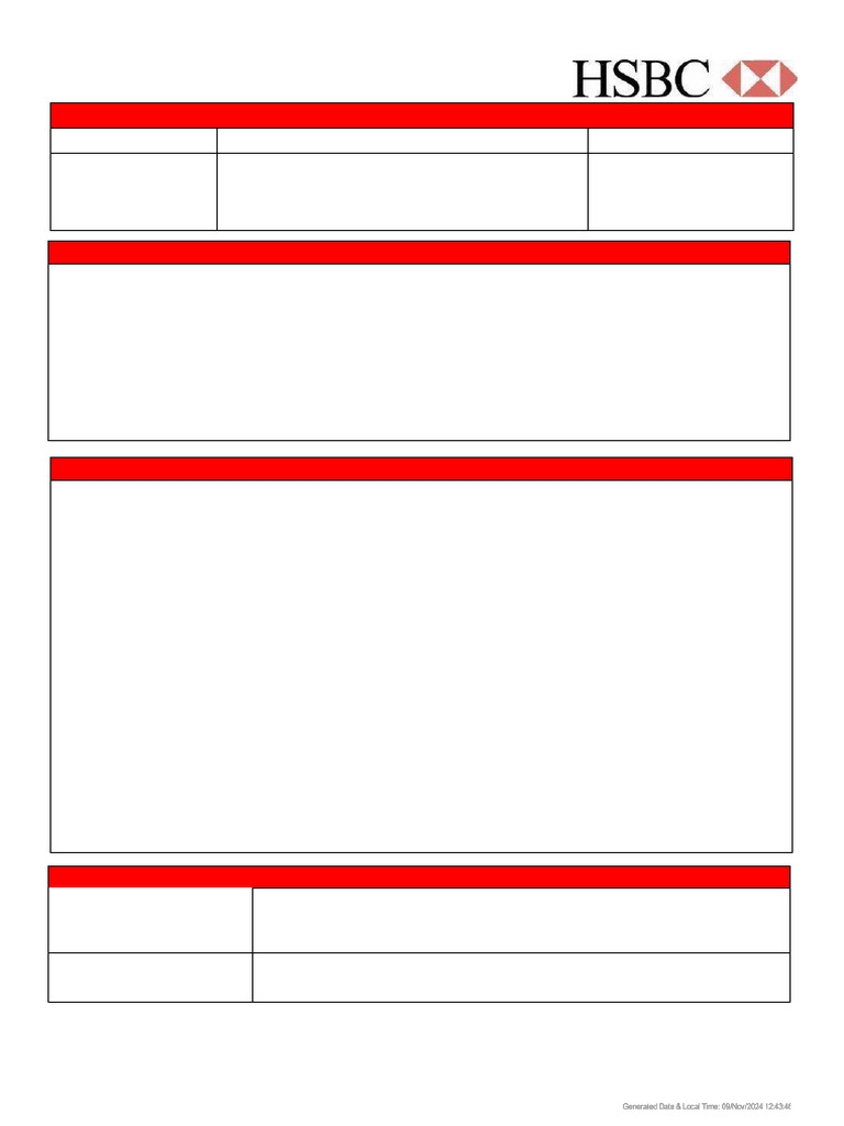 HSBC UAE Banking Application Details | PDF | United Arab Emirates | Dubai