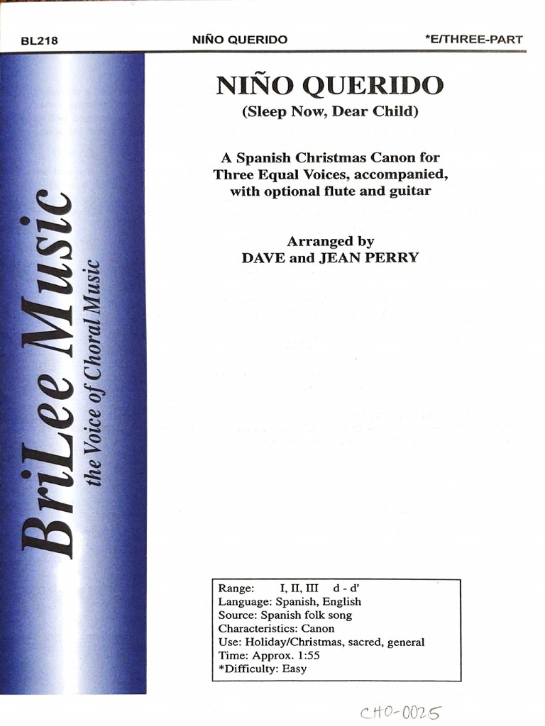 Nino Querido - 3 Part | PDF