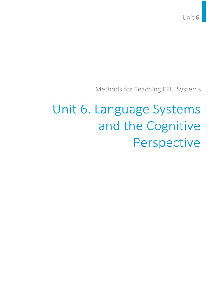 Unit 6 | PDF | Metacognition | Reading Comprehension
