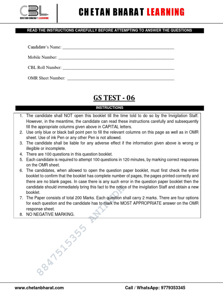 1753784619-GS_Test_06_Ans_Sheet_final_1_ | PDF