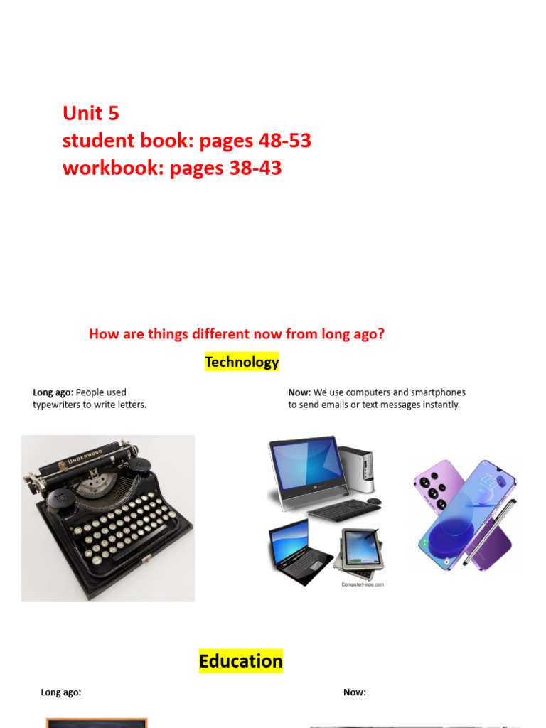 unit 5 P1 | PDF