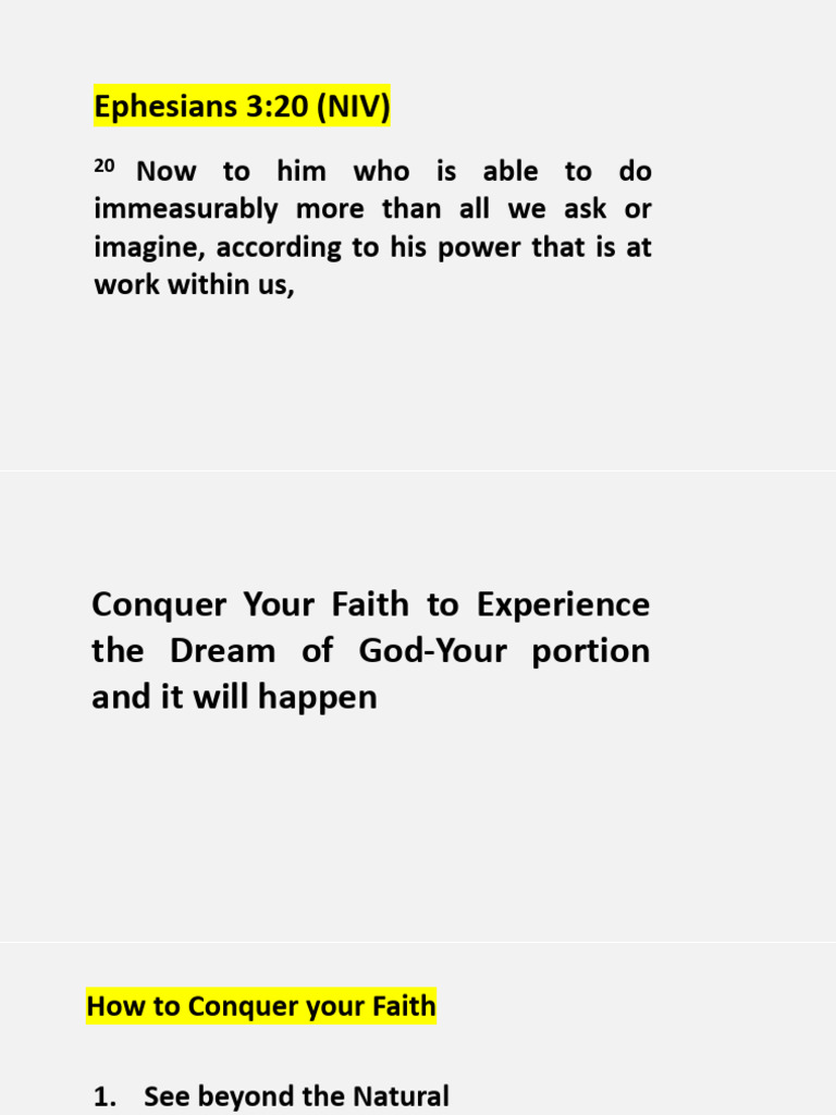 Dawn Prayer Presentation | PDF