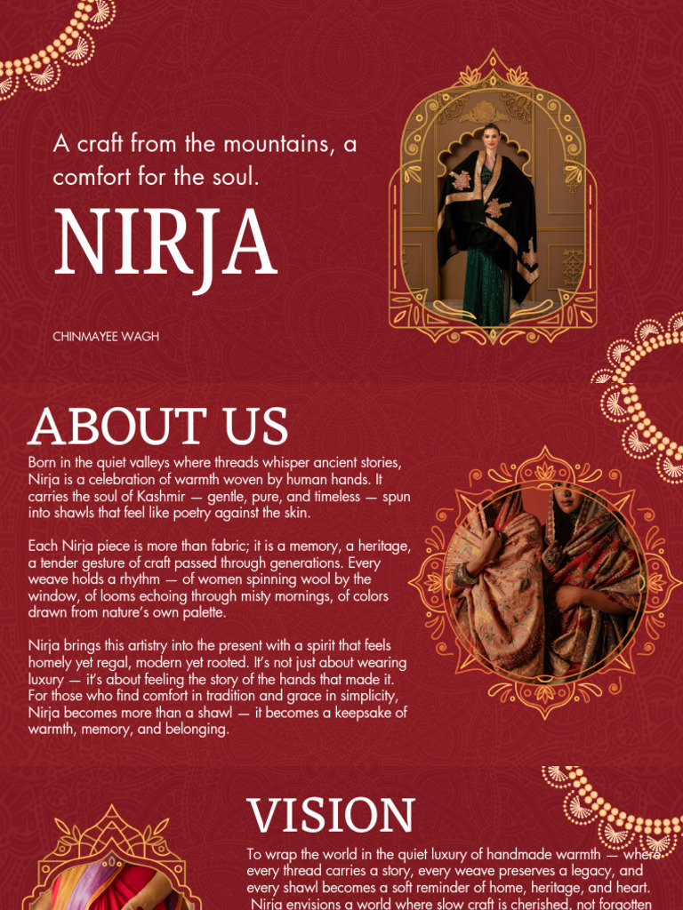 NIRJA DRAFT | PDF | Weaving