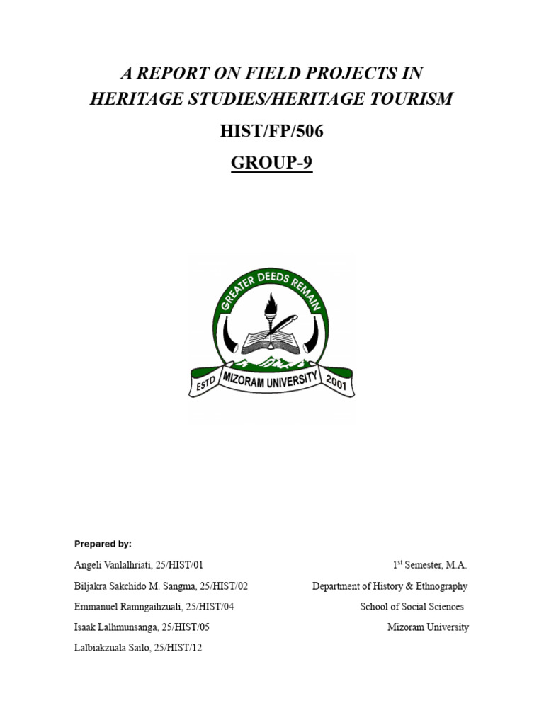 Field Project Report-1 | PDF
