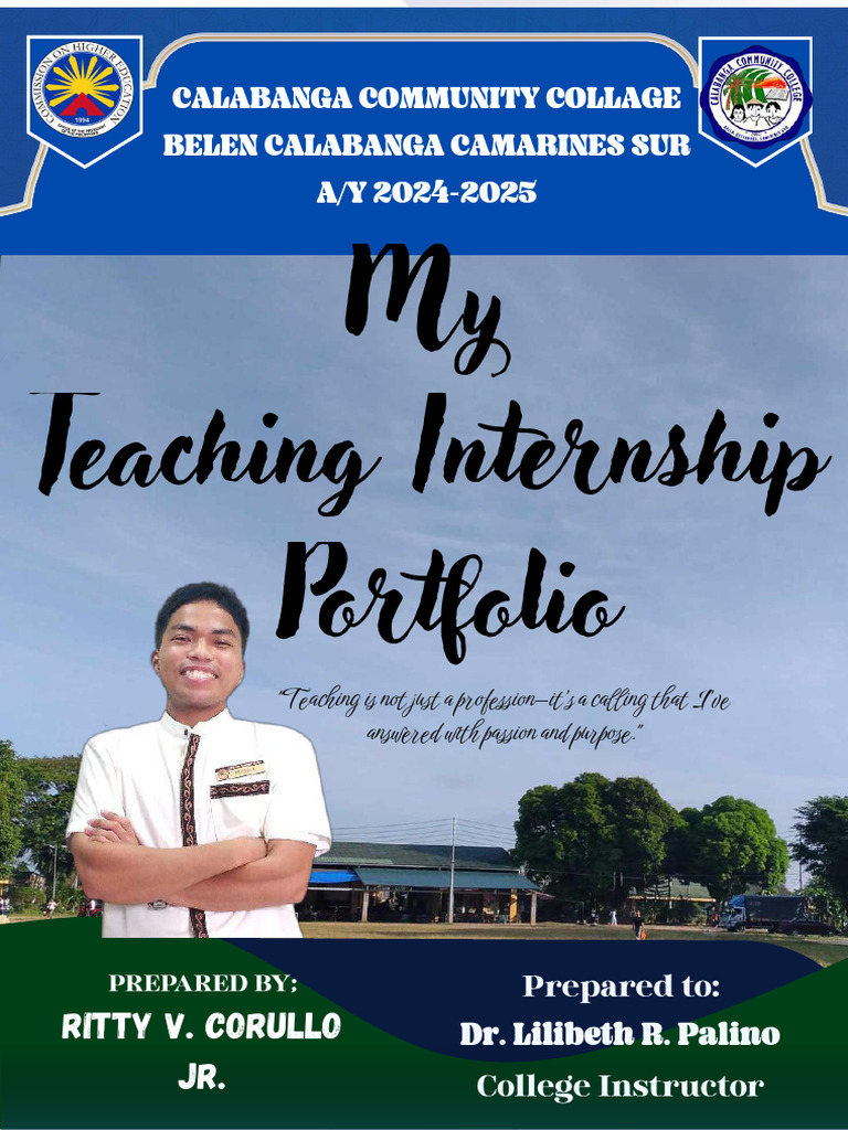 Teaching Portfolio Ako2 | PDF | Teachers | Classroom Management
