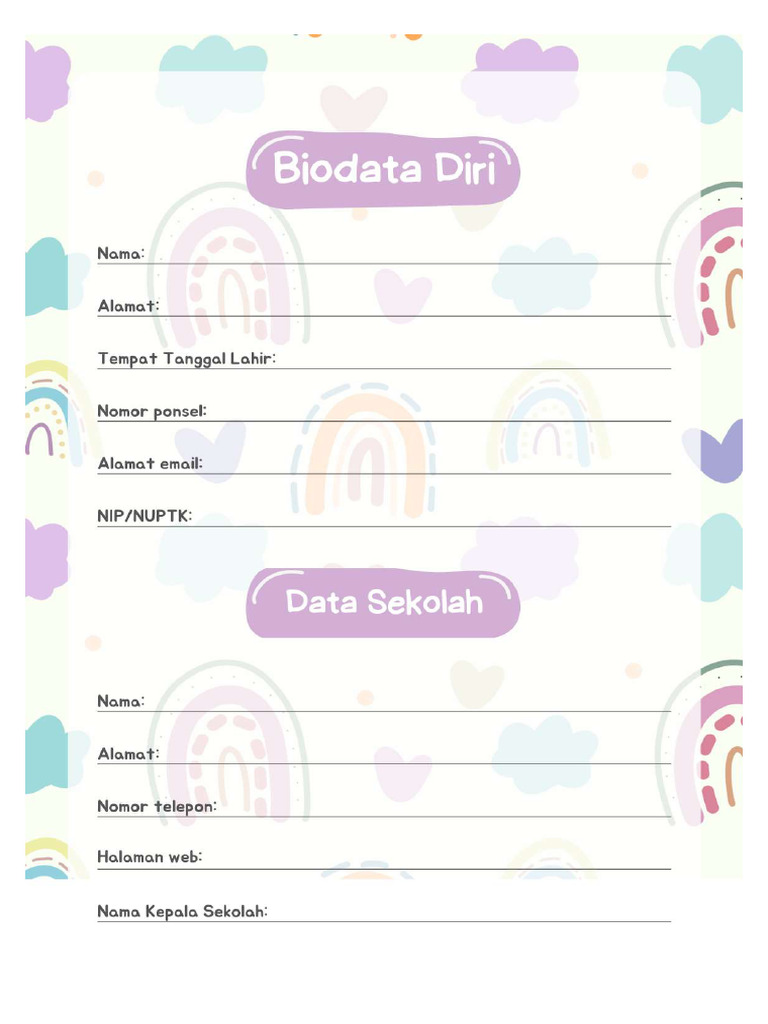 2. Data Diri | PDF