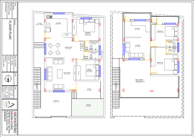 Residential Floor Plan Layout Guide | PDF | Home Economics | Interior ...
