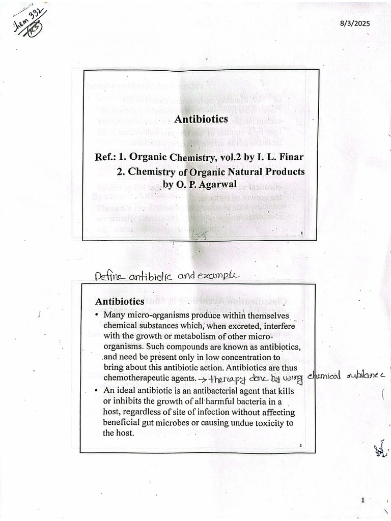 Antibiotics PDF | PDF