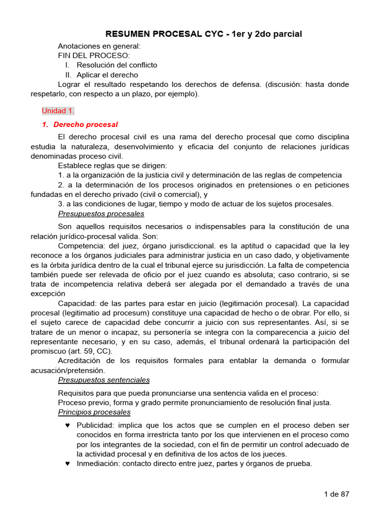 Final Proc Cyc | PDF | Mandato | Demanda judicial